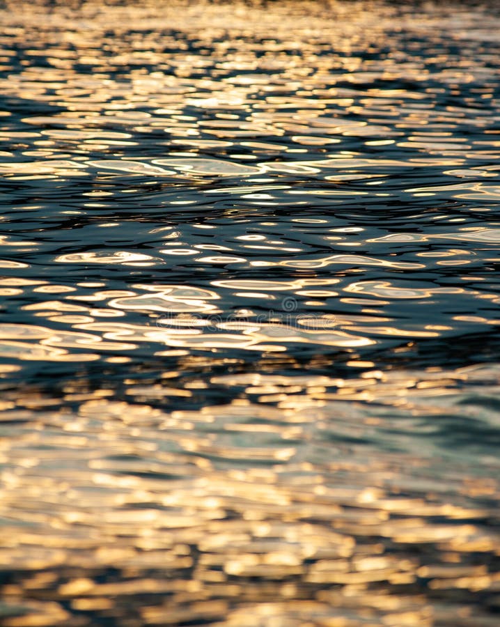 Ripple of water in sunset stock image. Image of summer - 116022823