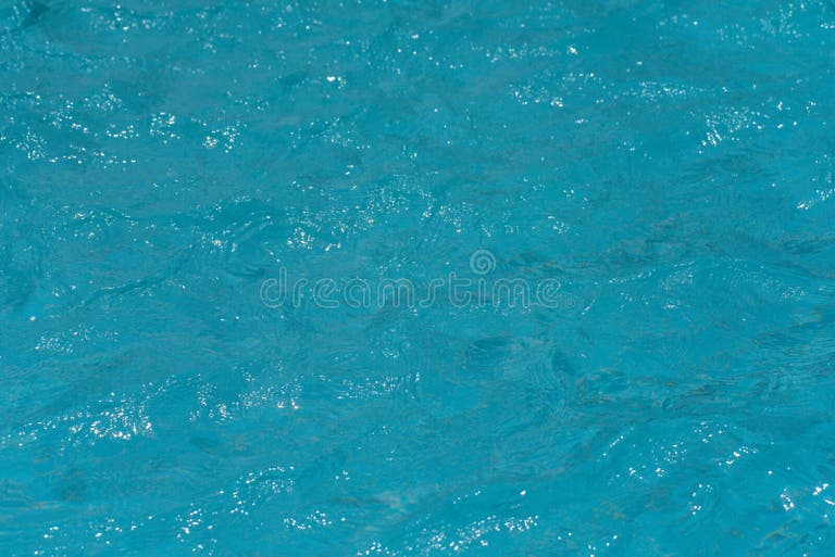 Ripple Water Surface with Sun Reflection in Swimming Stock Image ...