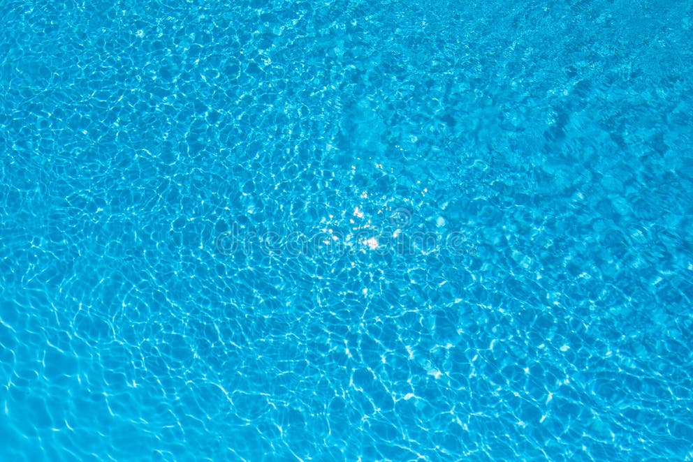 Ripple Water Surface in Swimming Pool Stock Photo - Image of rippled ...