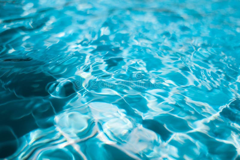 Ripple Water Surface in Swimming Pool Stock Photo - Image of tranquil ...