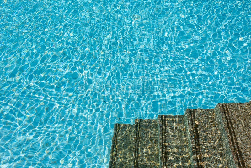 Ripple Water in Swimming Pool Stock Photo - Image of clear, nature ...