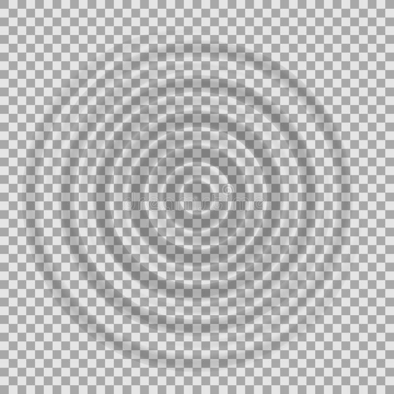 Ripple water top view stock vector. Illustration of graphic - 252253361