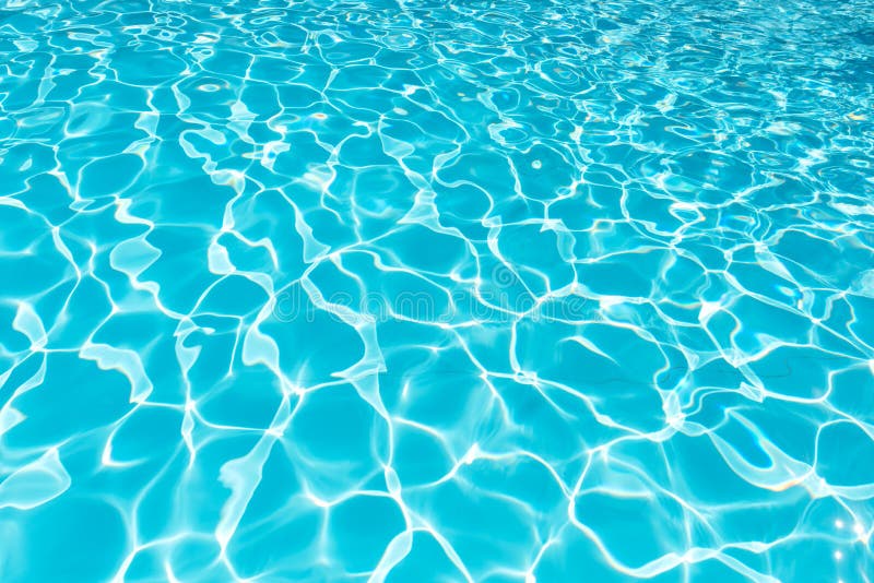 Ripple Wave and Water Surface in Swimming Pool Stock Photo - Image of ...