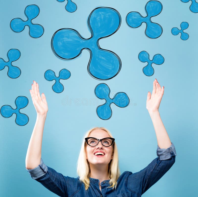 Ripple with young woman stock photo. Image of market - 109104040