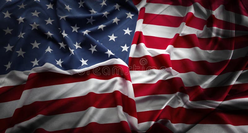 Rippled American flag stock image. Image of flagquot - 344672199