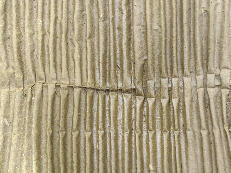 Rippled Cardboard with Water Stains Stock Image - Image of surface ...