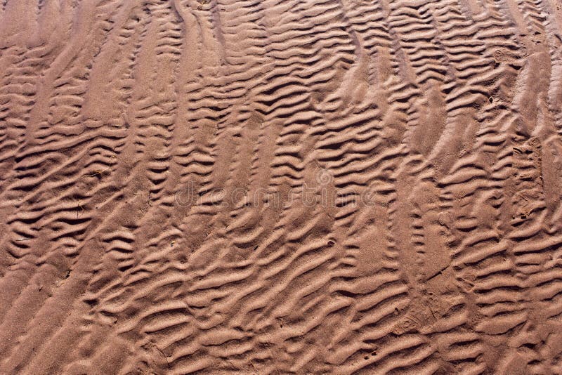 Rippled Patterns Red Beach Sand Stock Photos - Free & Royalty-Free ...