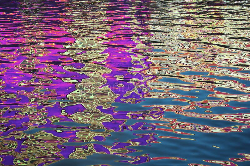 Rippled Reflection Abstract Stock Photo - Image of outdoor, river: 21520064