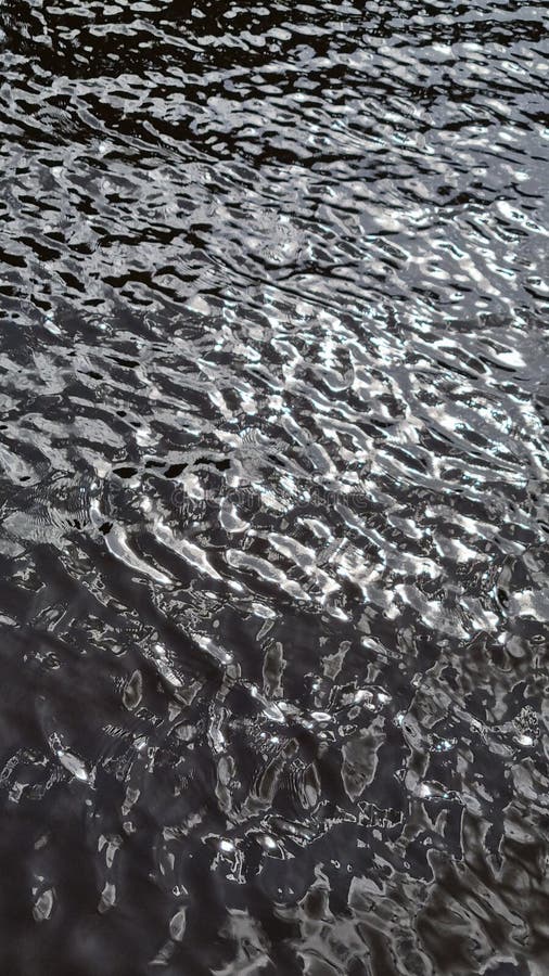 Rippled River Water Texture Stock Image - Image of tranquil, wave ...
