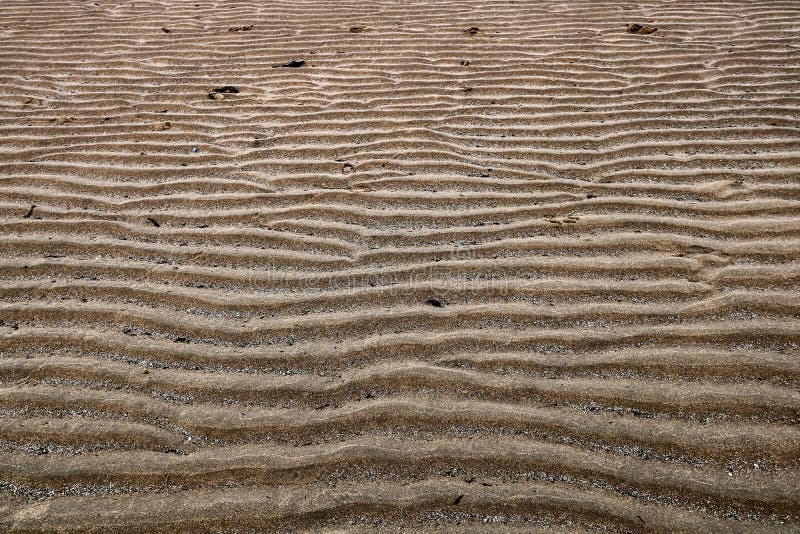 Rippled Sand on Coastal Beach Stock Image - Image of sand, grains: 91656949