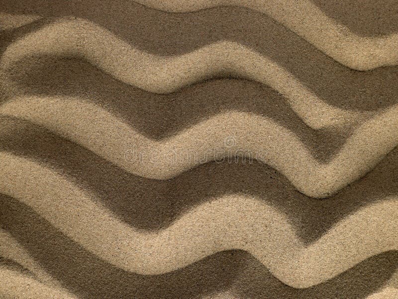 Rippled Texture in Sand stock image. Image of natural - 10003249