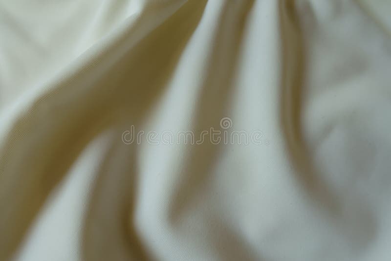 Rippled Ivory Viscose and Polyester Jersey Fabric Stock Image - Image ...