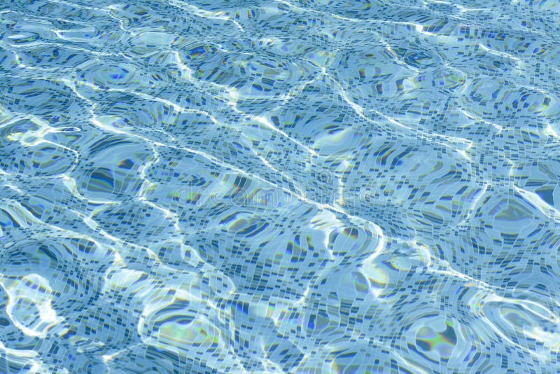 Rippled Water in Swimming Pool As Background Stock Photo - Image of ...