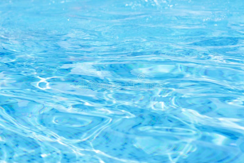 Rippled Water in Swimming Pool As Background Stock Image - Image of ...