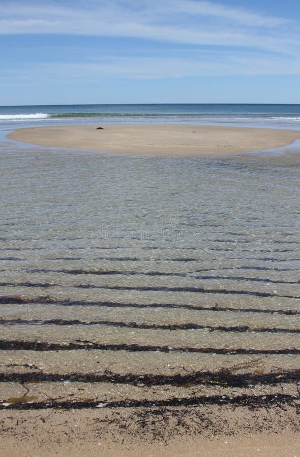Ripples on the beach stock image. Image of wallpaper - 19318095