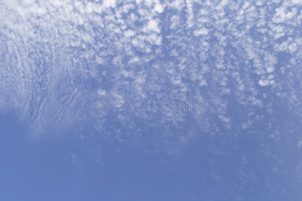Ripples of Clouds in the Sky. Stock Photo - Image of cloudscape, fluffy ...