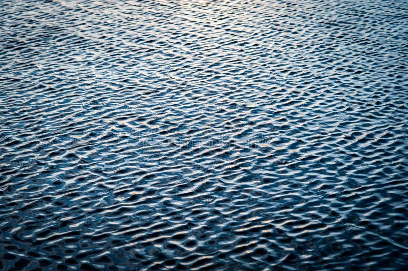 Ripples detail on flooding stock photo. Image of afternoon - 66680054
