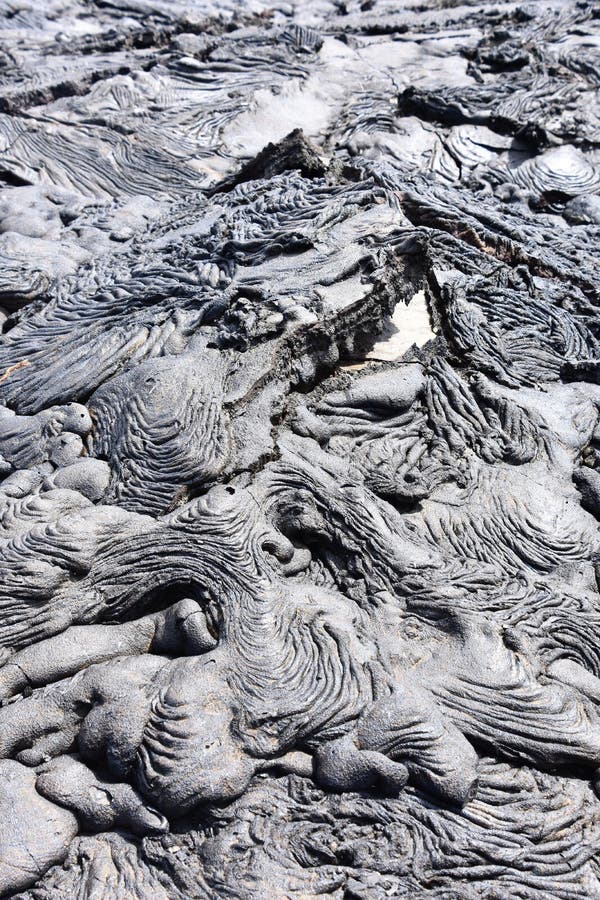 Ripples in Dry Lava Igneous Rock Stock Image - Image of rock, volcanic ...