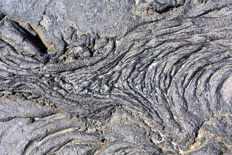 Ripples in Dry Lava Igneous Rock Stock Image - Image of closeup, rock ...