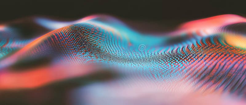 Ripples of Light Create a Vibrant Representation of Coding and Digital ...