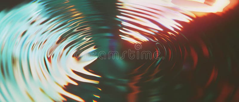 Ripples of Light Creating Abstract Patterns in Interactive Technology ...