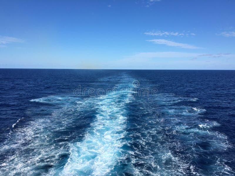 Ripples in the Ocean stock photo. Image of ripples, trail - 78351566