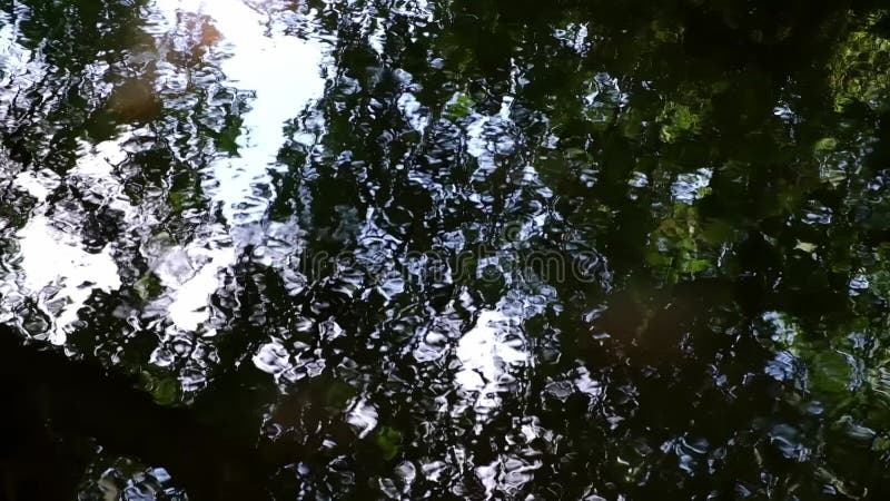 Ripples Reflected on the Surface of Water. the Calming Rippling. the ...