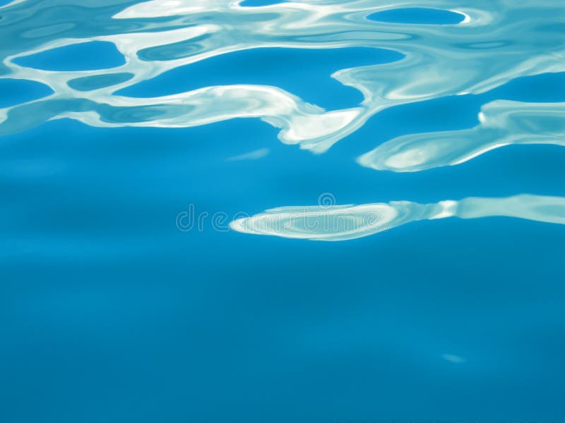 Ripples And Reflections In A Pebbled Stream Stock Image - Image of ...