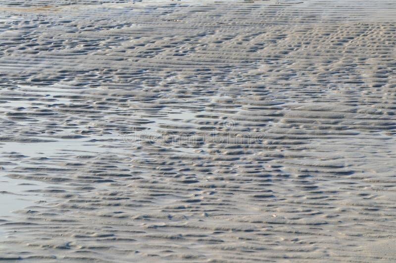Windswept Sand Patterns Reflecting Natural Rhythms Stock Photo - Image ...