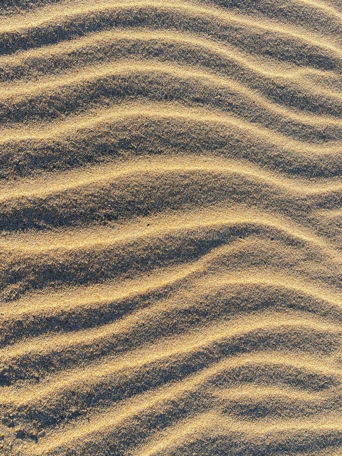 Ripples in the Sand, Sand Dune Texture Stock Image - Image of ...