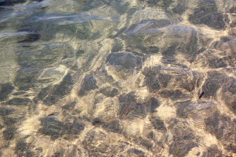 Ripples in the sea stock photo. Image of shadows, shade - 58857530