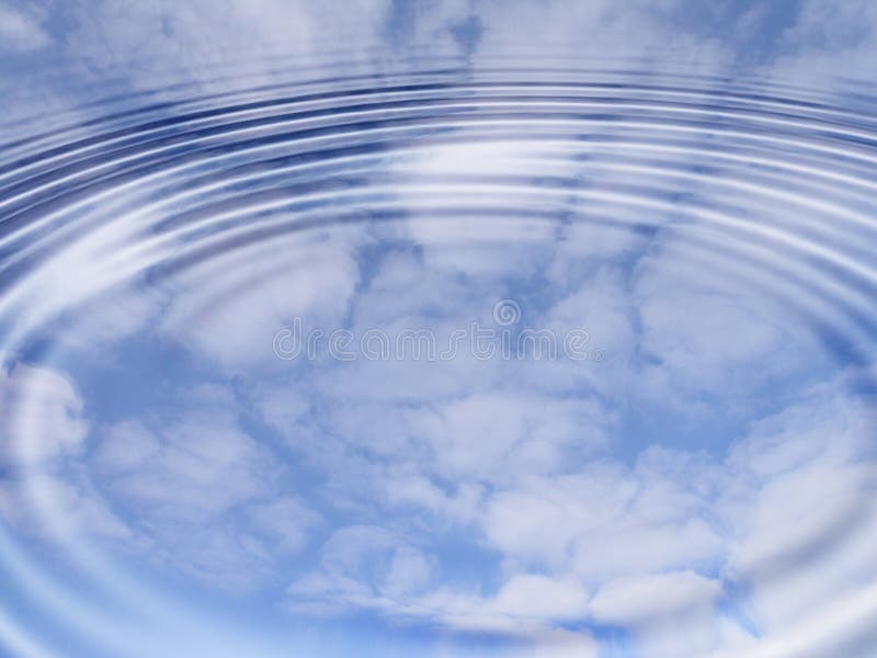 Ripples in the sky stock illustration. Illustration of weather - 92605