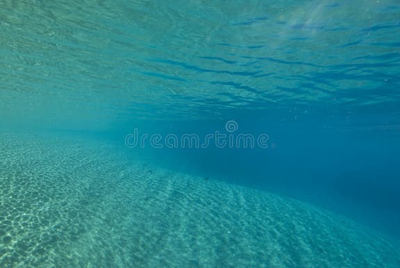 Ripples of Sunlight Underwater Stock Image - Image of scenic ...