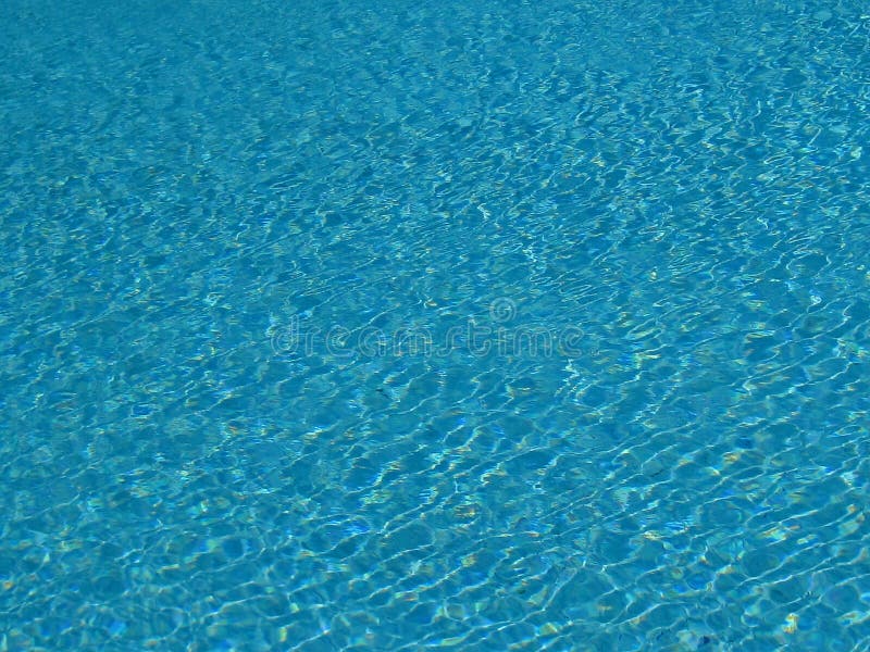 Ripples on Surface of Swimming Pool Stock Photo - Image of blue ...