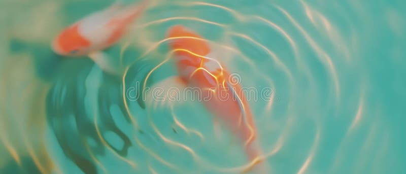 Ripples of Water Create Dynamic Action As Fish Leap Gracefully in a ...