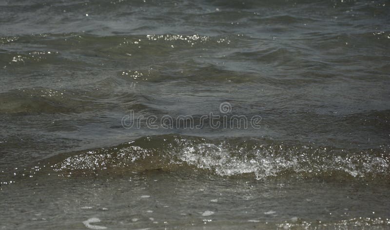 Ripple effect in waves stock photo. Image of seascape - 195790180