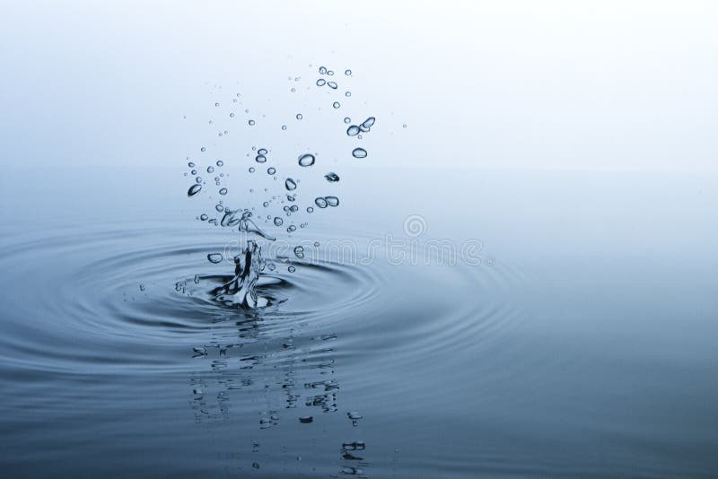 Ripples on the Water Surface Stock Image - Image of natural, energy ...