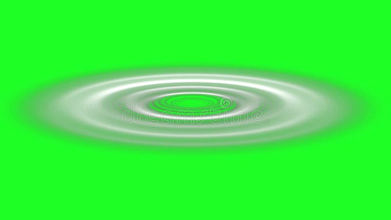 Ripples or Waves on Green Screen Stock Footage - Video of energy ...