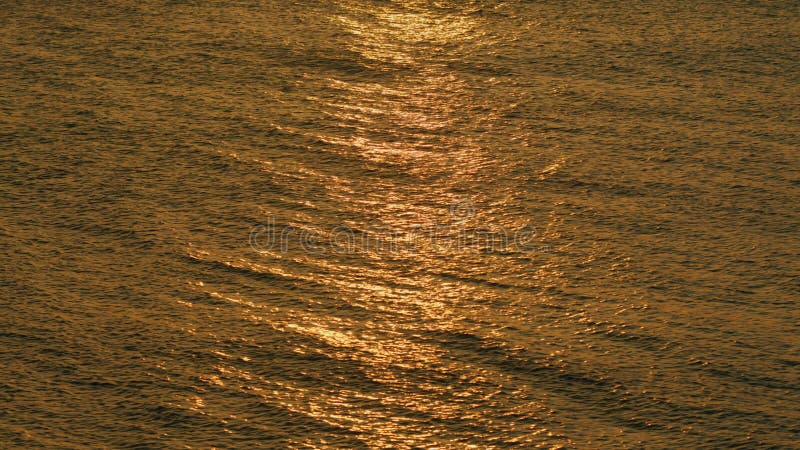 Ripples and Waves on Water Surface. Reflection of Sunlight Over Sea ...