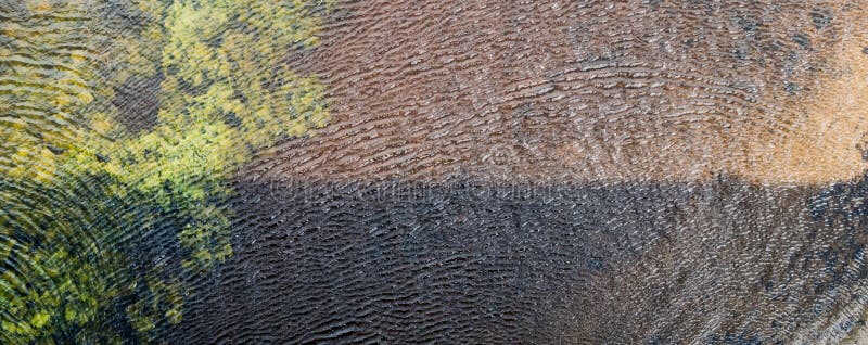 Ripples from the Wind on the River Stock Image - Image of colors, aqua ...