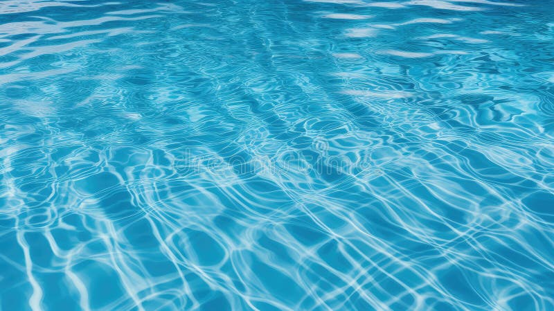 Rippling Blue Pool Water stock illustration. Illustration of sunny ...