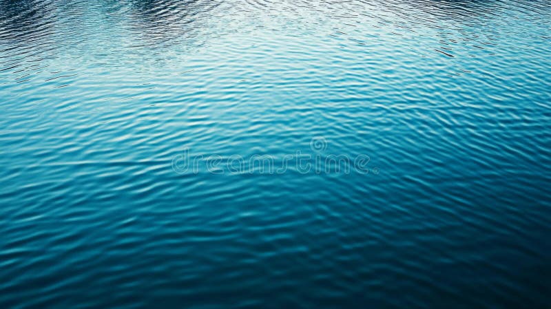 Rippling Blue Water Surface Stock Illustration - Illustration of blue ...