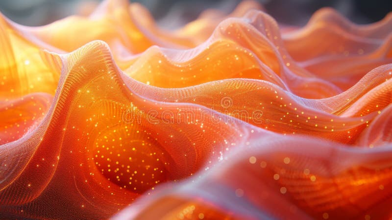 The Rippling Flag Captured in a Closeup Highlighting Its Fluidity and ...