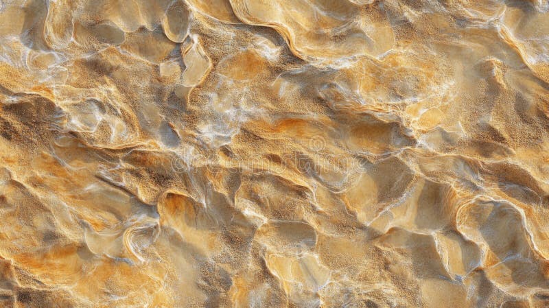 Rippling Golden Sand Texture Intricate Wave Patterns Stock Photos - Free & Royalty-Free Stock ...