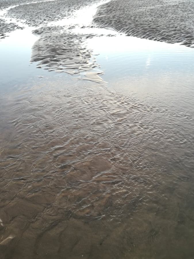 Beach water ripples stock photo. Image of water, beach - 100232338
