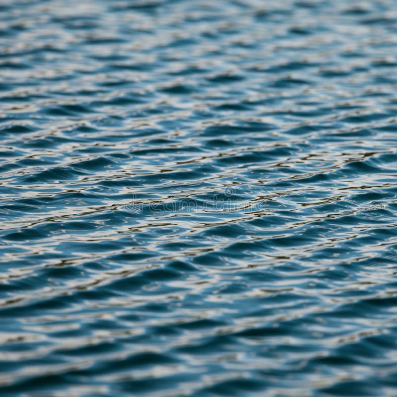 Rippling Water Surface Reflecting Light, Showcasing Small, Wave-like ...