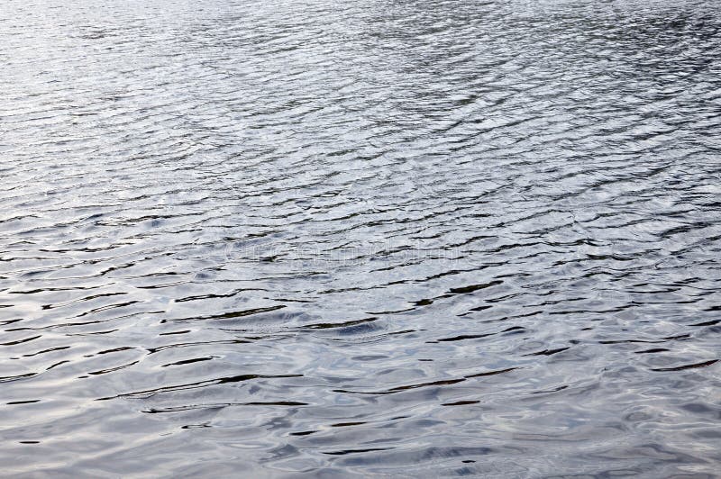 Rippling Water Surface of a River Stock Image - Image of clear, smooth ...