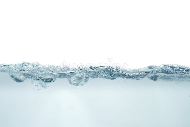 The Rippling Water Surface from the Side View Stock Photo - Image of ...