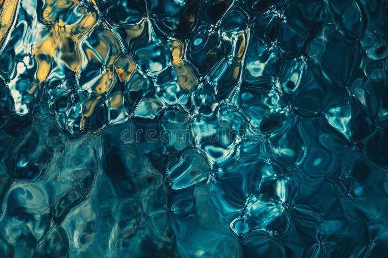 Rippling Water Surface Texture, Detailed and Reflective, Capturing ...