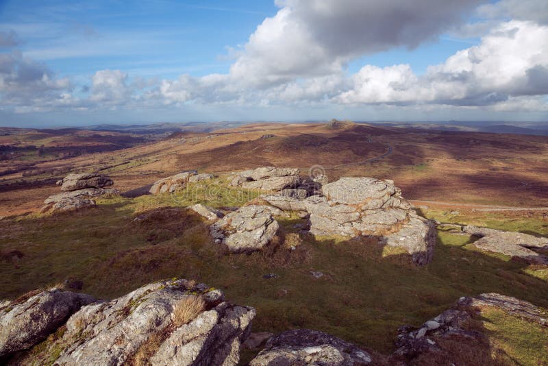 Rippon Tor views stock image. Image of rippon, national - 38112591